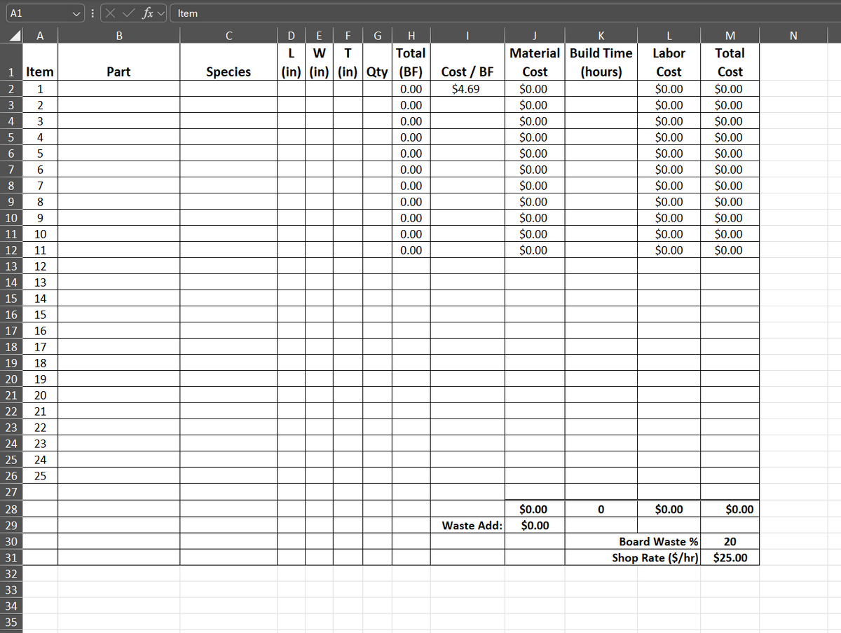 Custom Quote Sheet: Tailored Solutions for Your Project Needs – Kevs ...