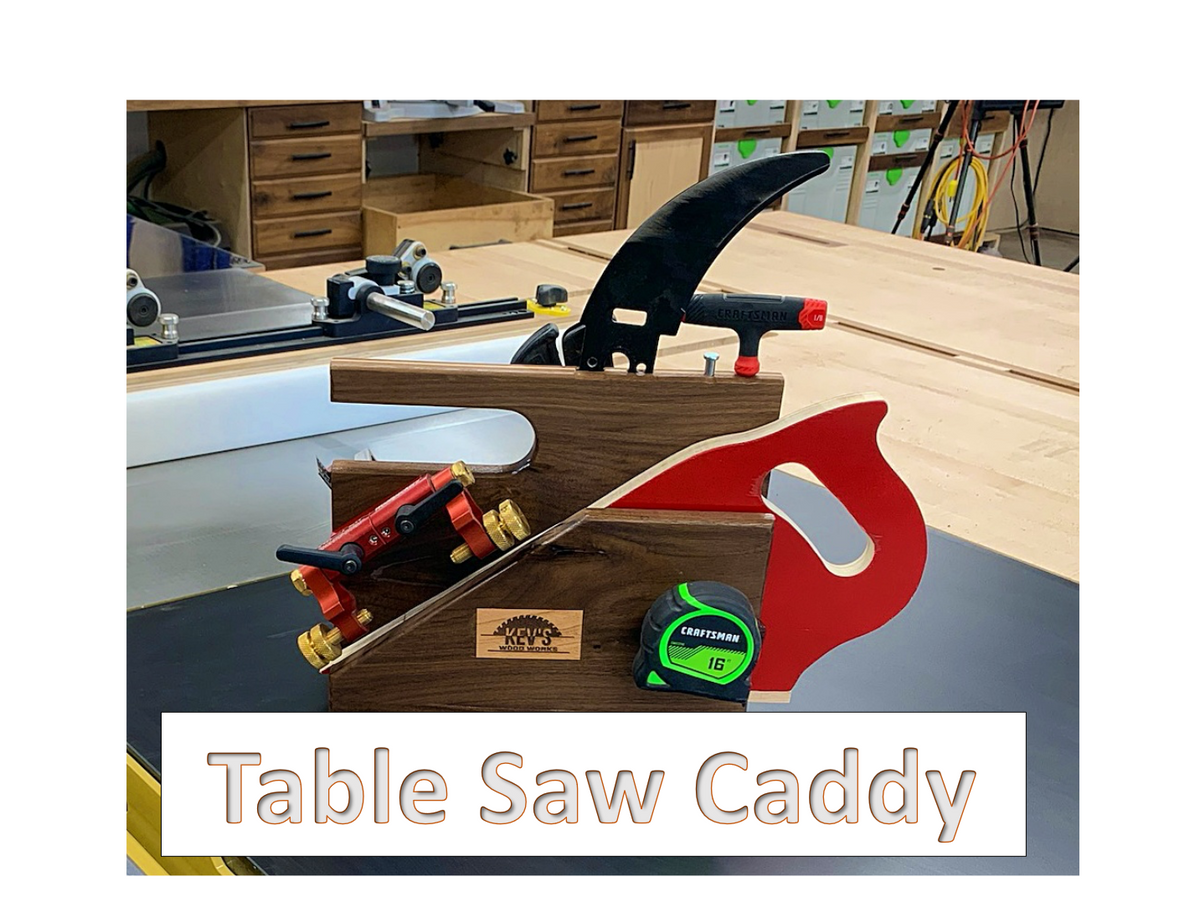 Table Saw Caddy Plan – Kevs Woodworks